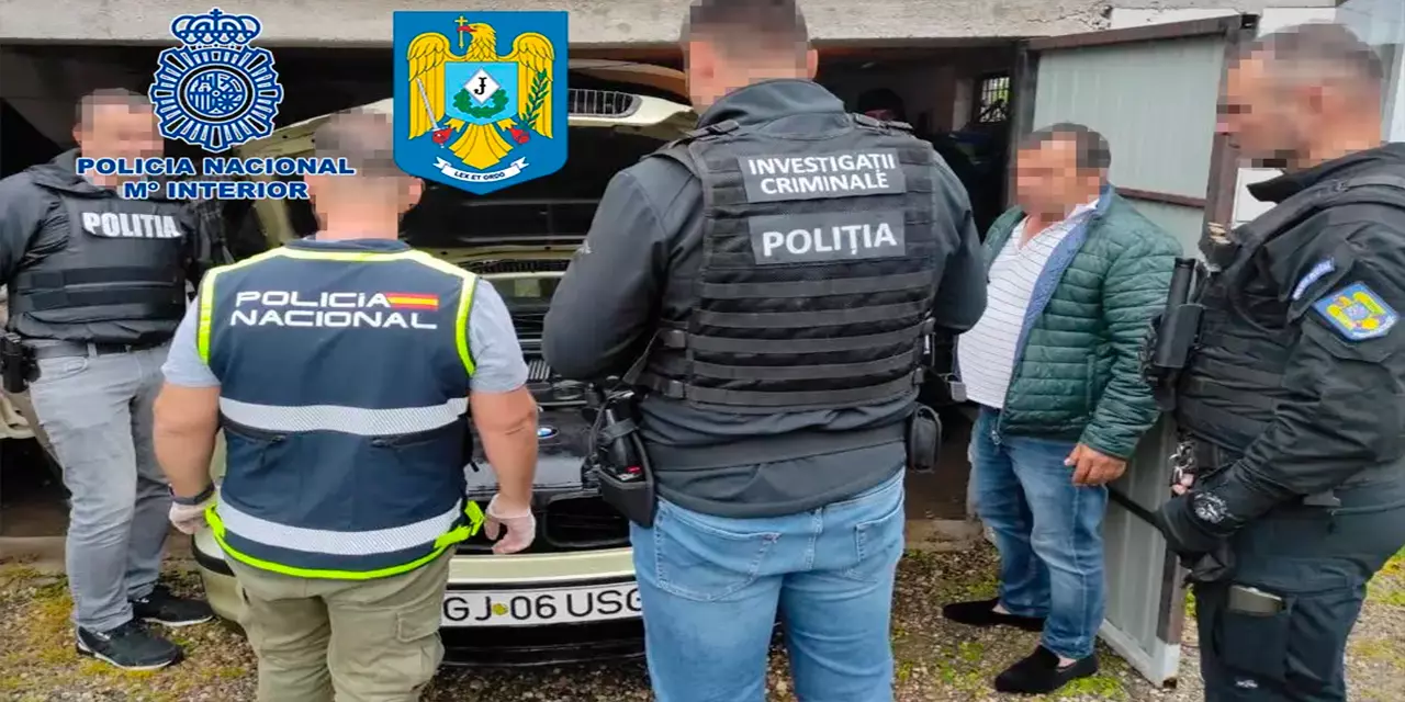 Trafic cu mașini de lux între Spania și România. 21 de români... 👮‍♂️!